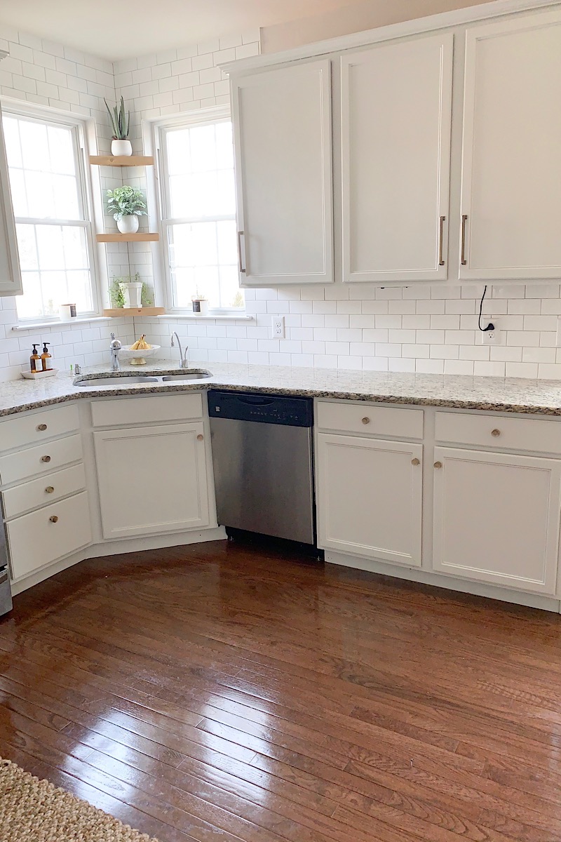 DIY Painted Kitchen Cabinet Transformation: Before and After - Sweet ...
