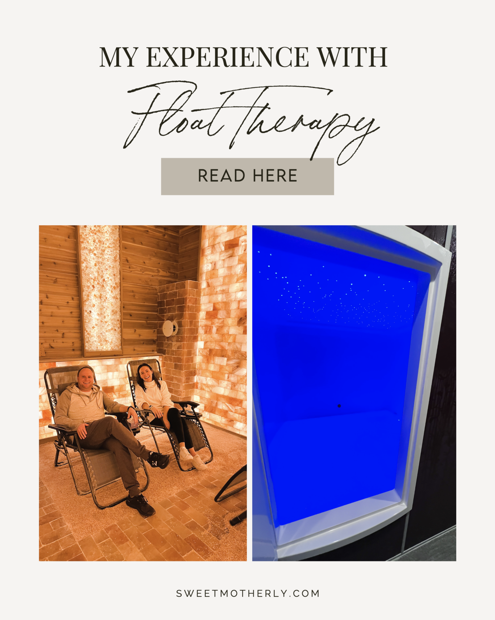 My Float Experience - Sweet Motherly