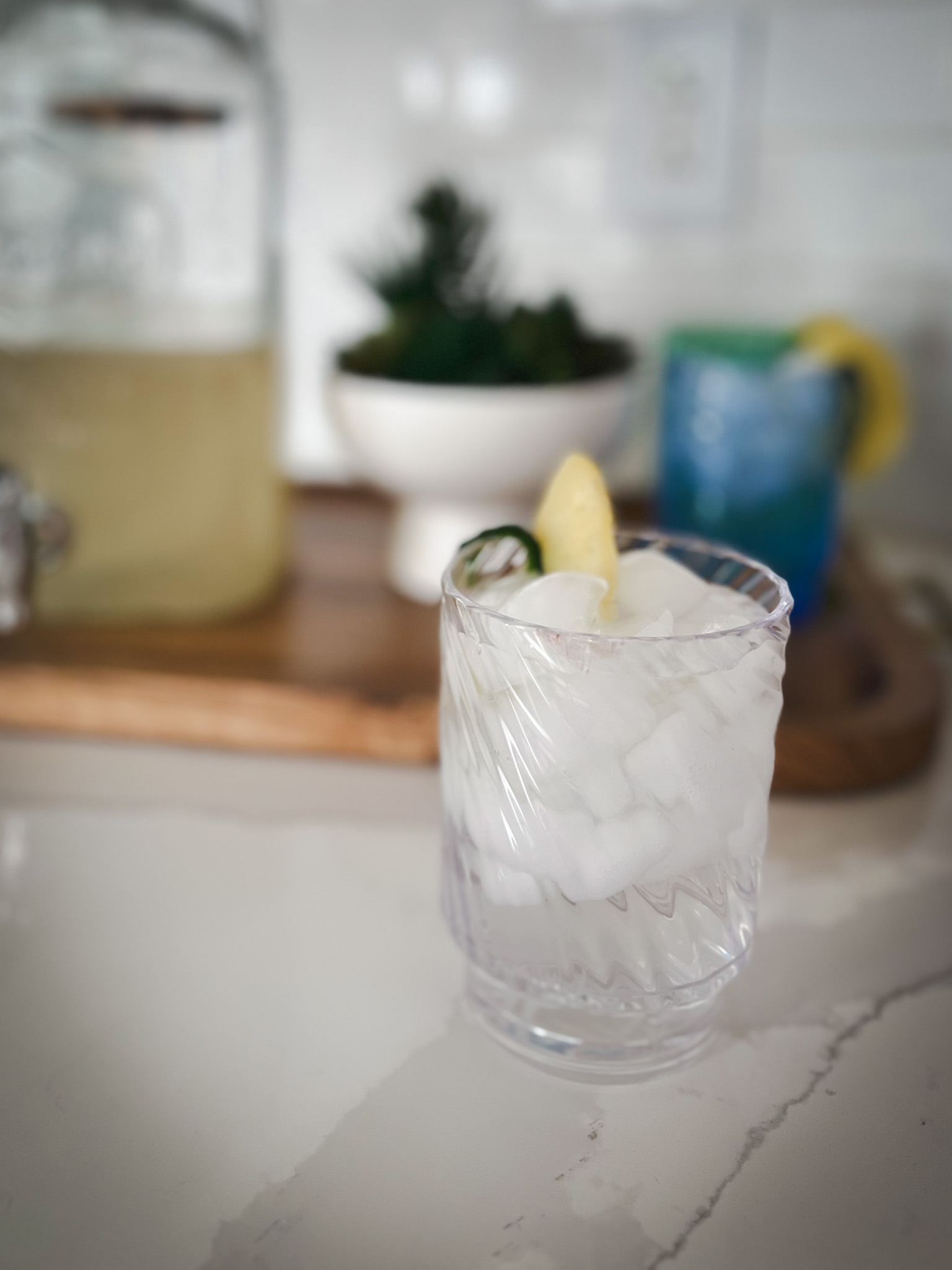 Low Sugar Jalapeño Pineapple Vodka Seltzer - Sweet Motherly